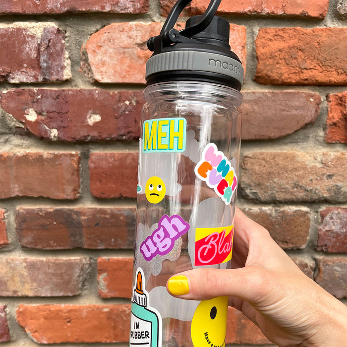 Whatever Angsty Waterproof Sticker Sheet