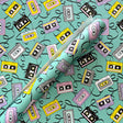 Flat Wrapping Paper Sheets- Mixtape Cassettes