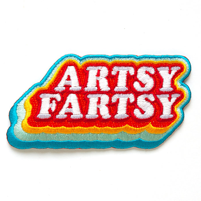 Artsy Fartsy Iron On Patch