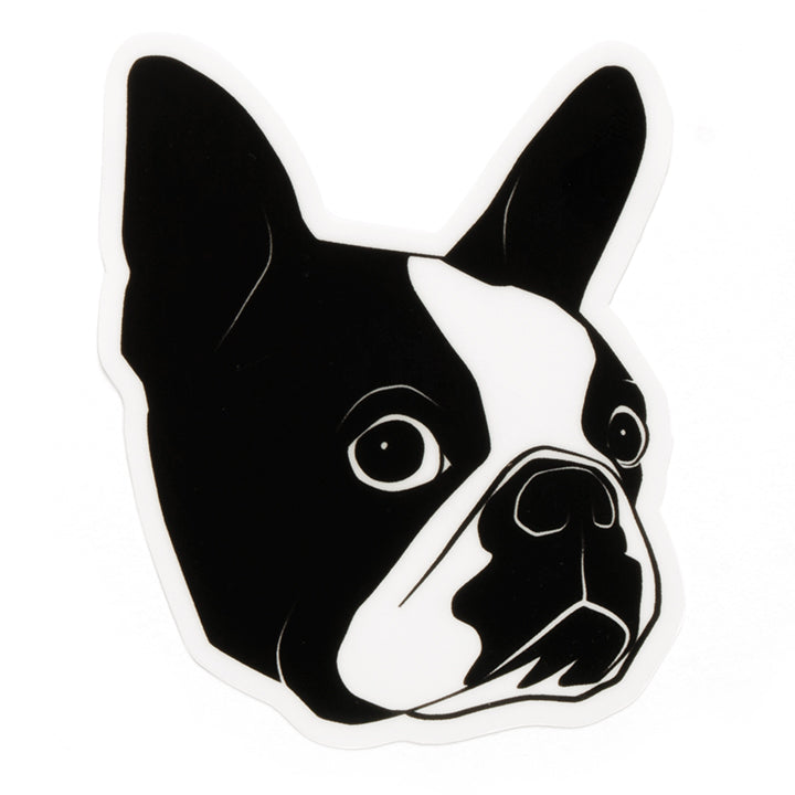 Boston Terrier Waterproof Sticker