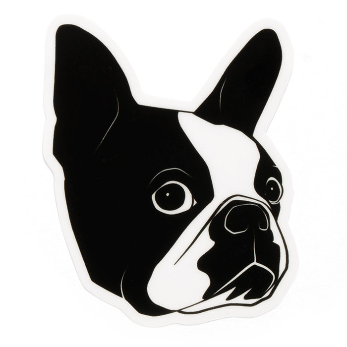 Boston Terrier Waterproof Sticker