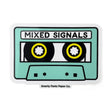 Retro Mixtape Waterproof Sticker