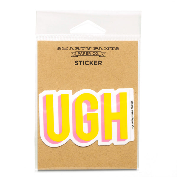 UGH Waterproof Sticker