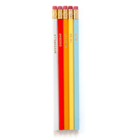Cheeses Pencil Set