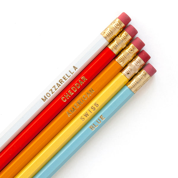 Cheeses Pencil Set